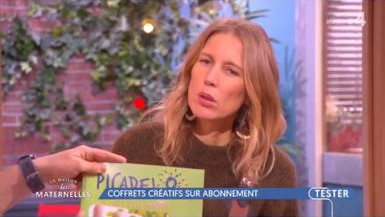 Emission "Maison des Maternelles" recommande Picadelo Box pour enfant